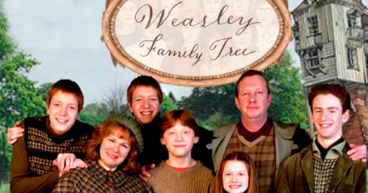 Los hermanos Weasley se acaban de reunir por videollamada