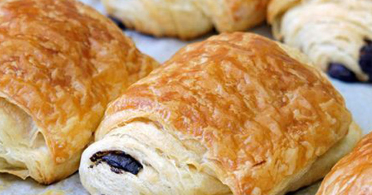 ¿Croissants de chocolate? Prepáralos en 20 minutos