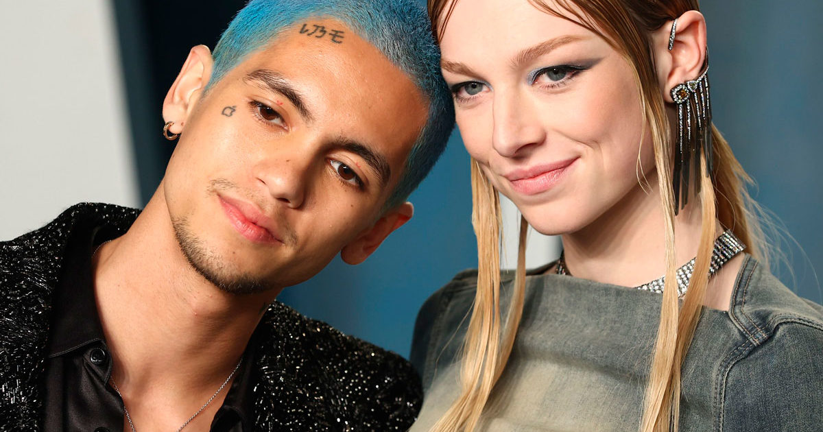 Dominic Fike habló sobre Hunter Schafer y cómo se enamoró de ella