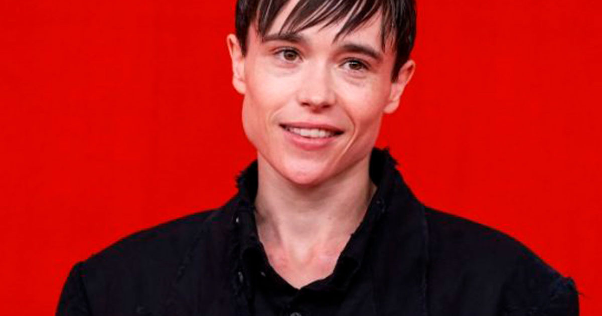 Elliot Page habló sobre la felicidad que su transición le ha dado