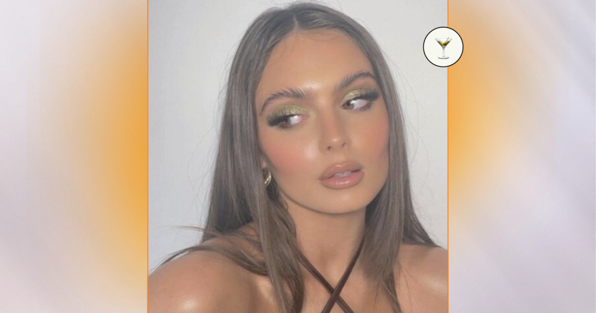 El martini makeup es el nuevo go-to para la temporada de fiestas