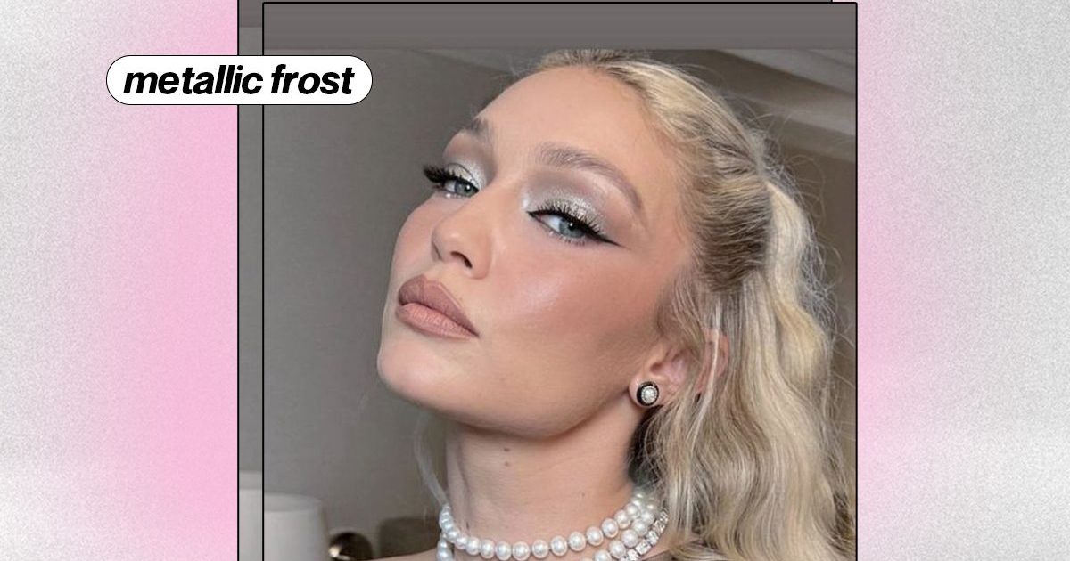 Recrea el Metallic Frost Makeup en solo 5 pasos súper fáciles