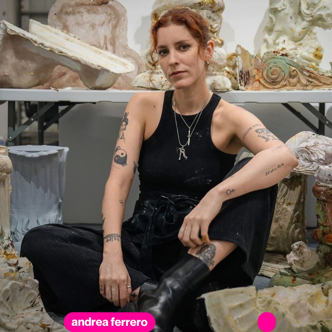 Andrea Ferrero: la artista disruptiva que esculpe con chocolate