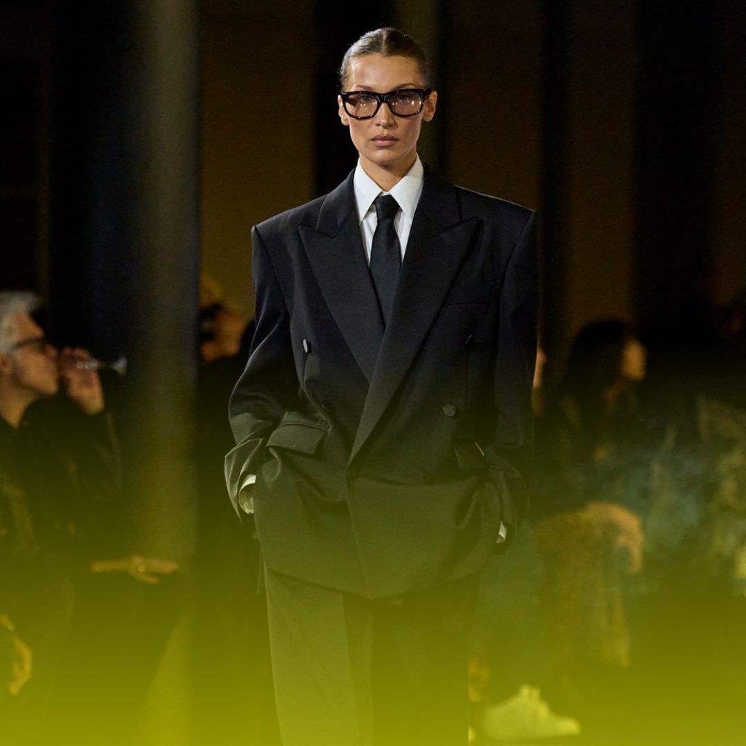 El regreso de Bella Hadid a la pasarela fue icónico