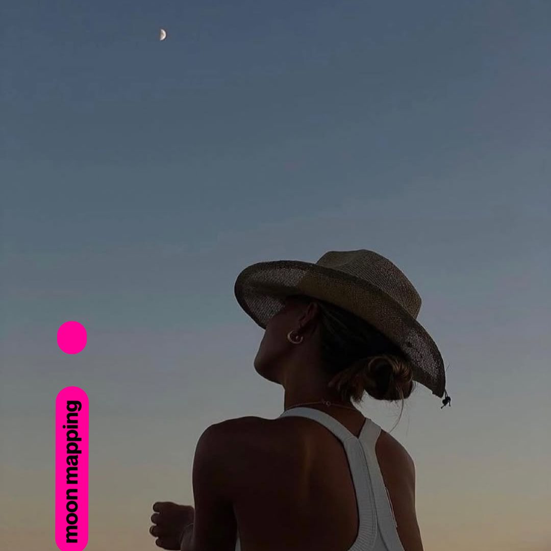 ¿Qué es el moon mapping y cómo puede ayudarte a manifestar?